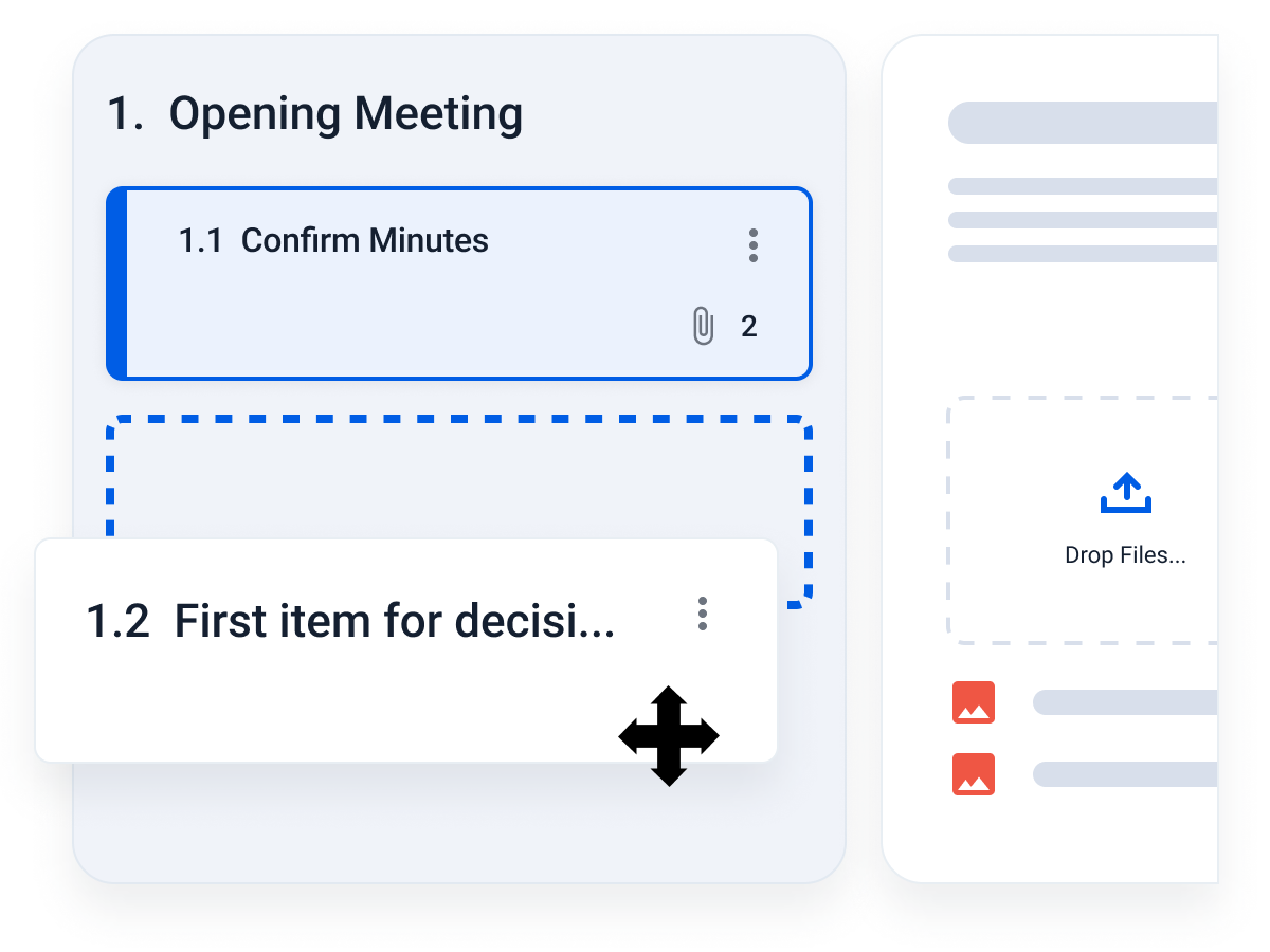 Board Meeting Agenda Builder Strategic Agenda Boardpro