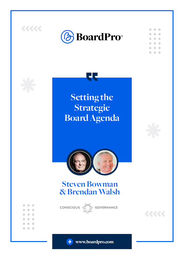 The ultimate guide to board meeting agendas | BoardPro