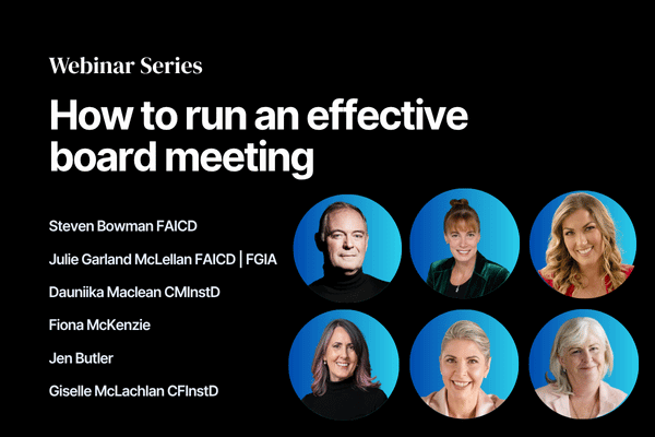 How to run an effective board meeting | BoardPro