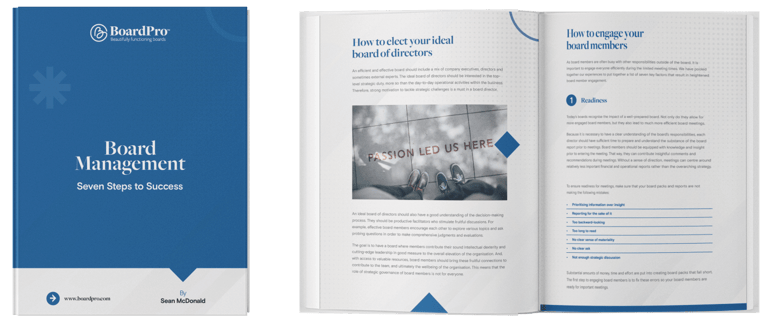 Board Management - The 7 seven steps to success | BoardPro