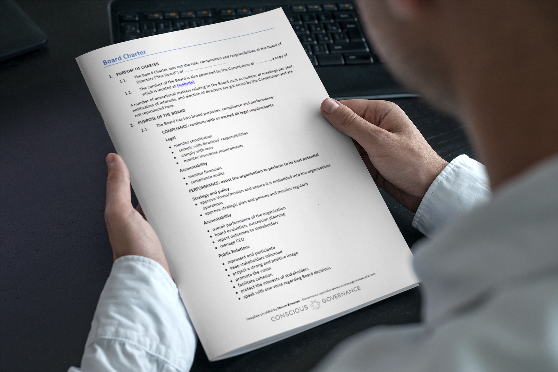 Board Charter Template | Board Meetings | Board Management | BoardPro