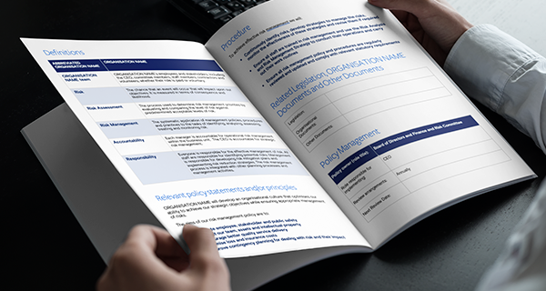 Risk management policy template | BoardPro