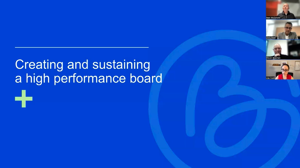 Creating and sustaining a high performance board | BoardPro