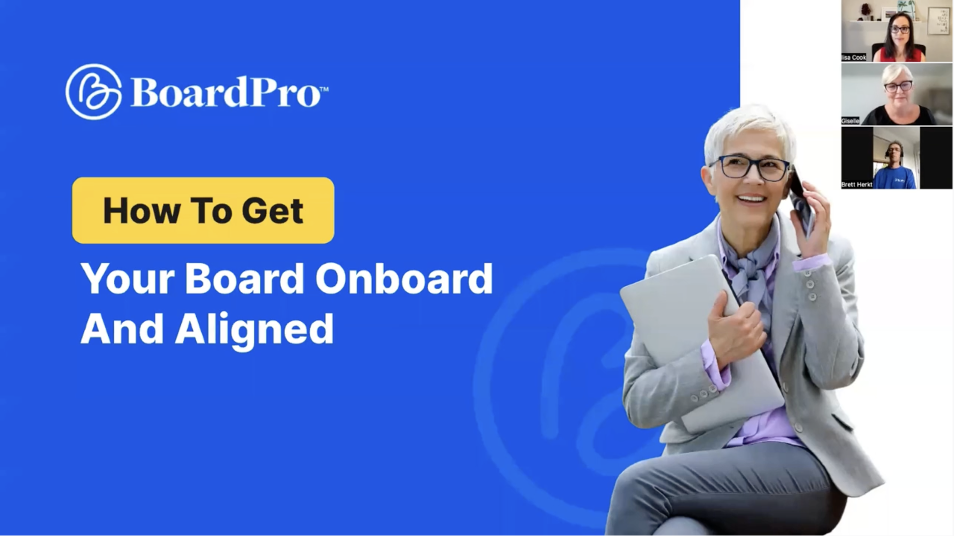 How to get your board onboard and aligned | BoardPro