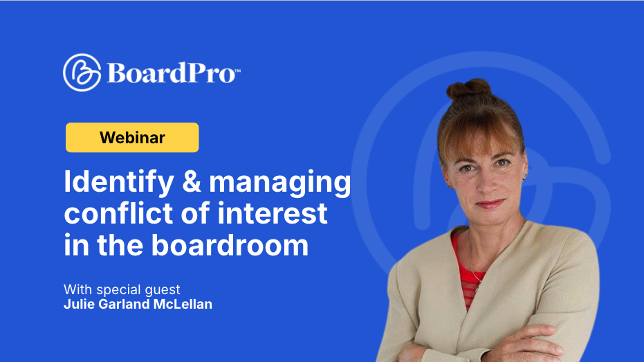 Identifying and managing conflict of interest in the boardroom | BoardPro